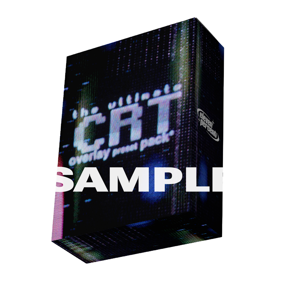Free Crt Overlay Preset Pack Effect Eleven Percent 