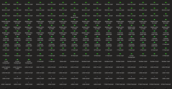 3D Text Font Overlay Pack – Eleven Percent