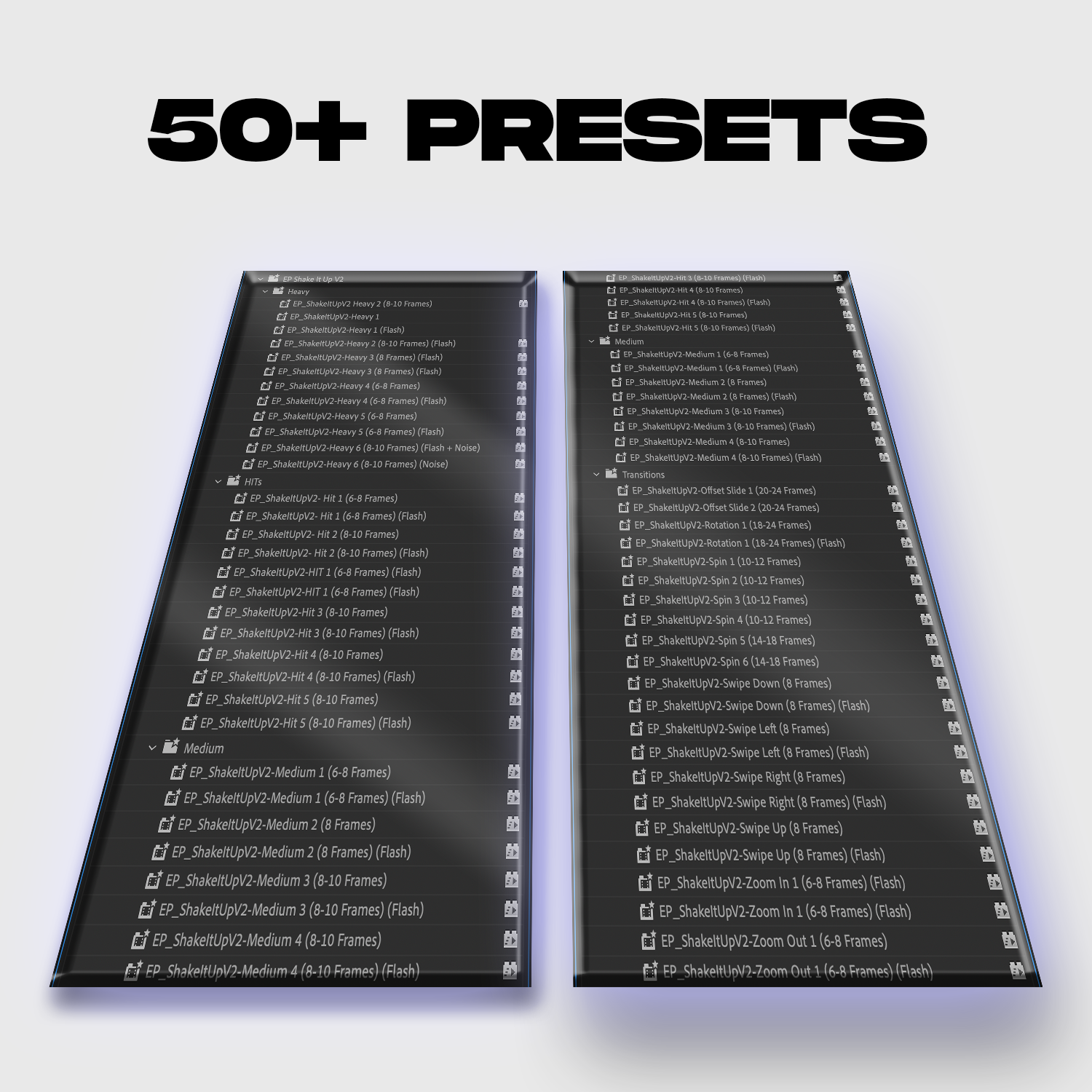 Shake It Up V2 "The Ultimate Camera Shake Preset Pack" – Eleven Percent