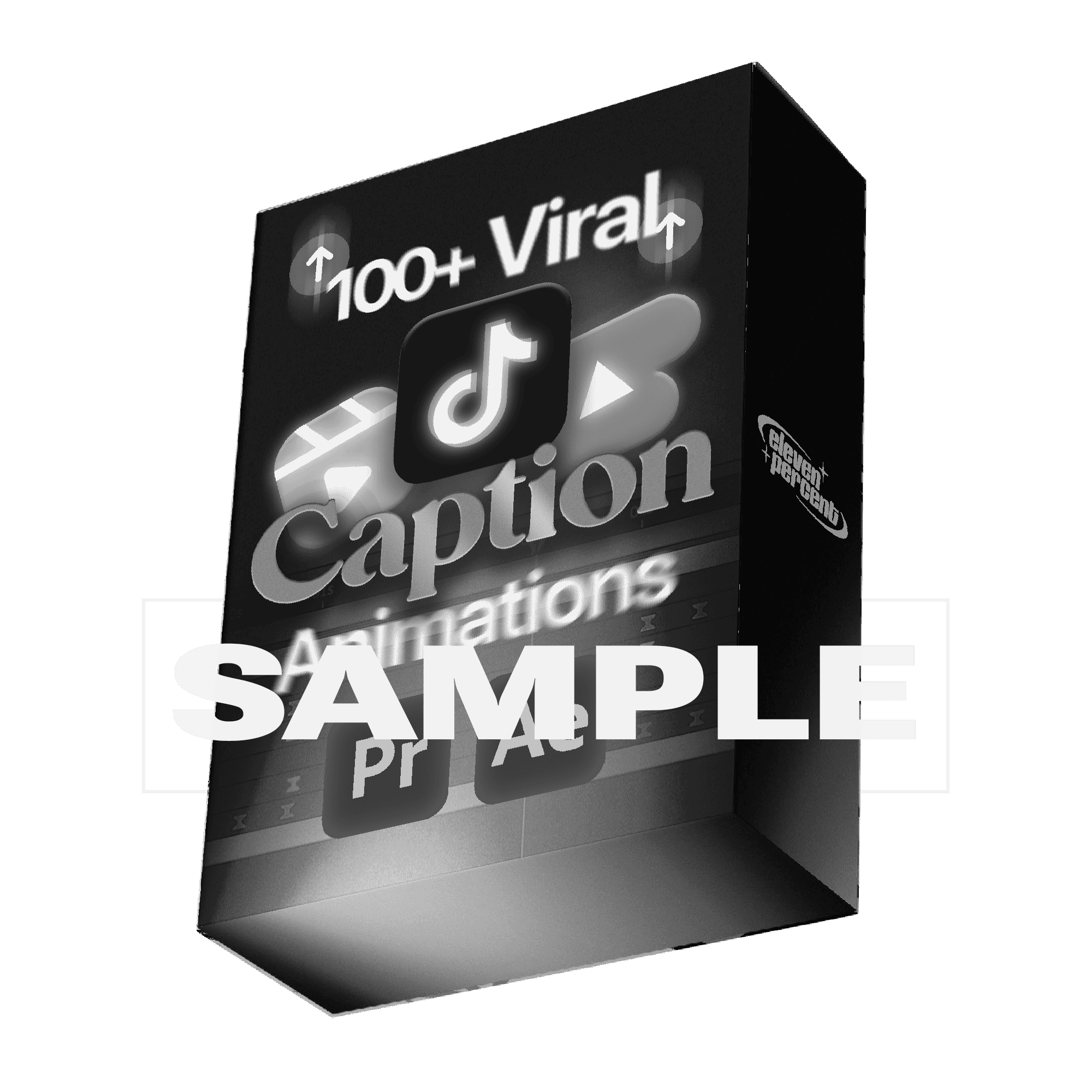 Ultimate Animated Caption Pack (Free Sample) – Eleven Percent